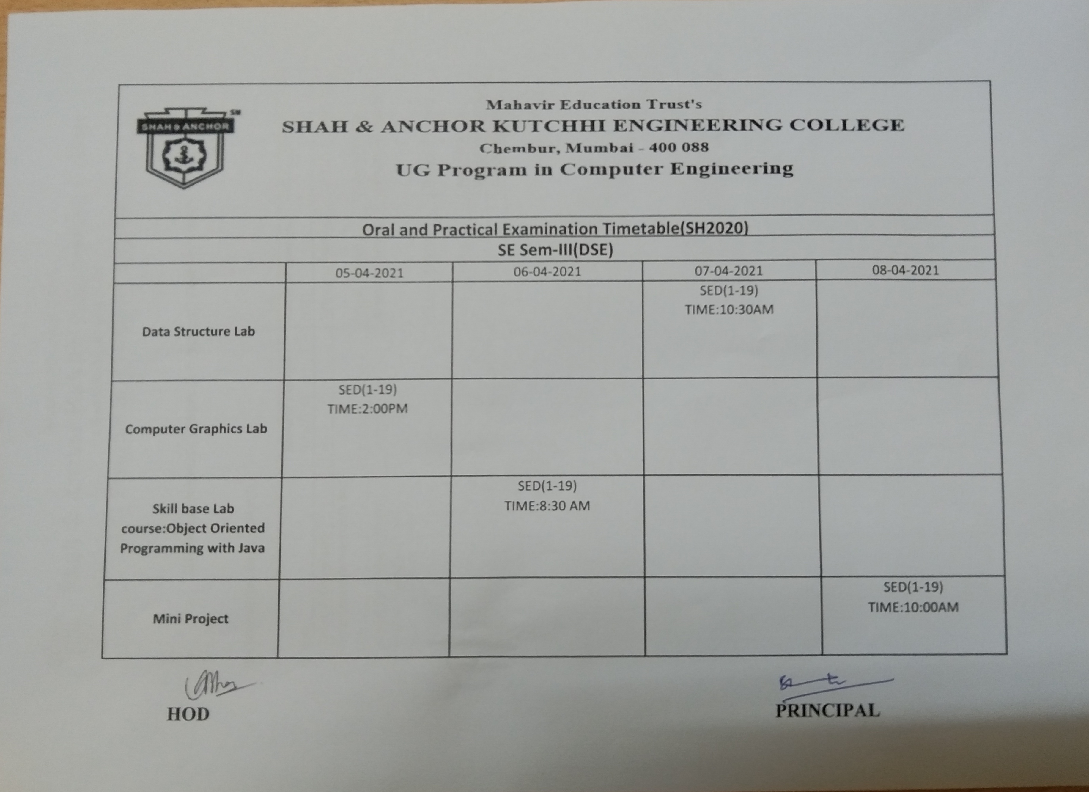 SAKEC - Computer Engineering