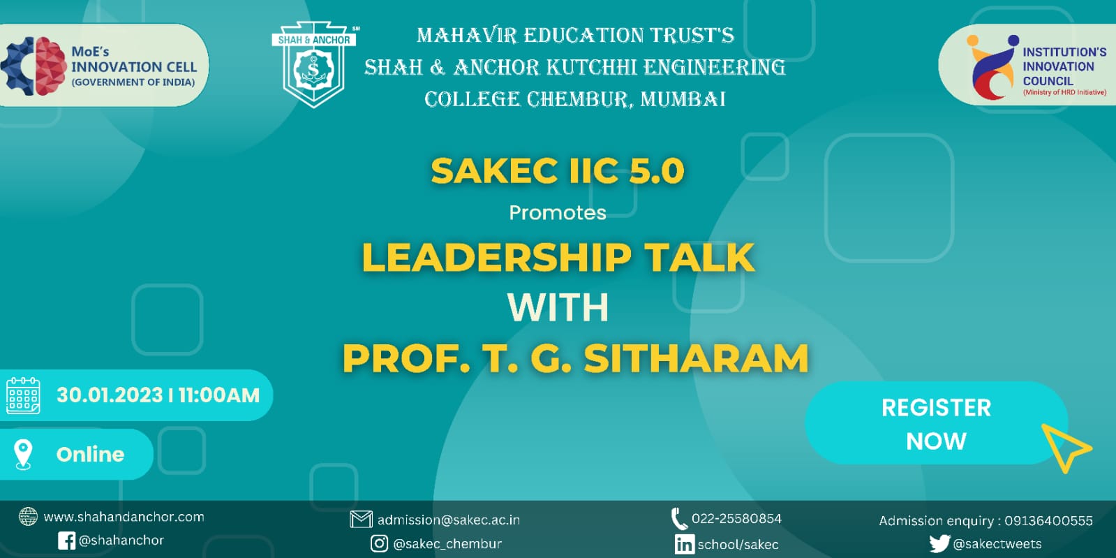 LEADERSHIP TALK - SAKEC - Computer Engineering